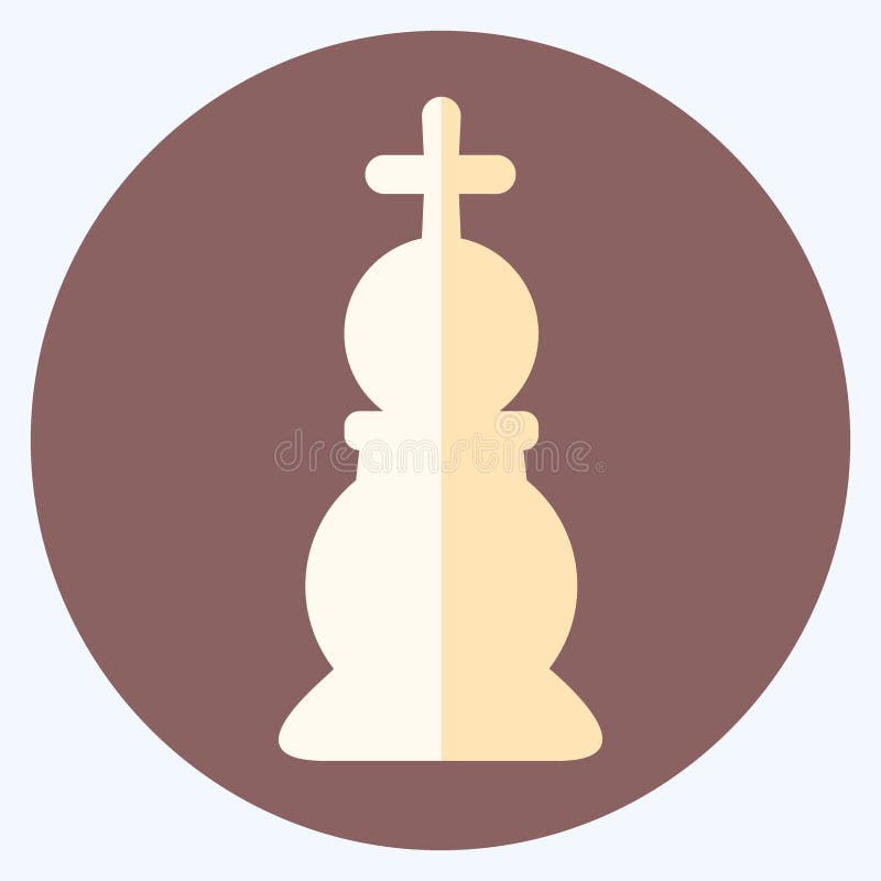 Icon Chess 2 - Flat Style,Simple Illustration,Editable Stroke Stock ...