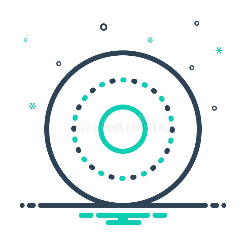 Mix Icon for Circle, Cycle and Wheel Stock Vector - Illustration of ...