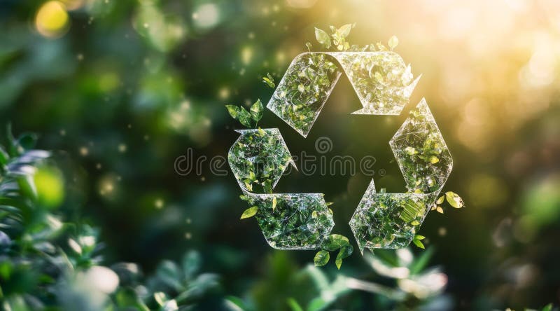 Icon of Circular Economy Highlights Reusing and Recycling Renewable ...