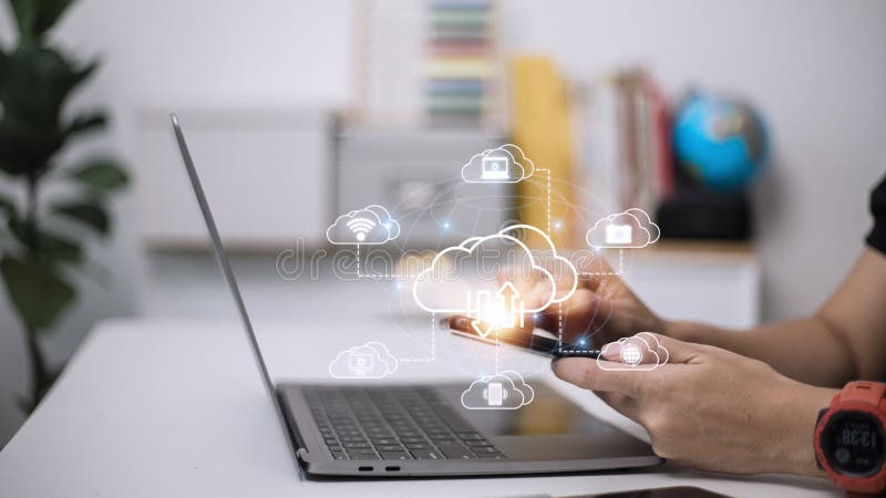 Icon Cloud Computing Network and Icon Connection Data Information ... Icon Cloud Computing Network and Icon Connection Data Information ...