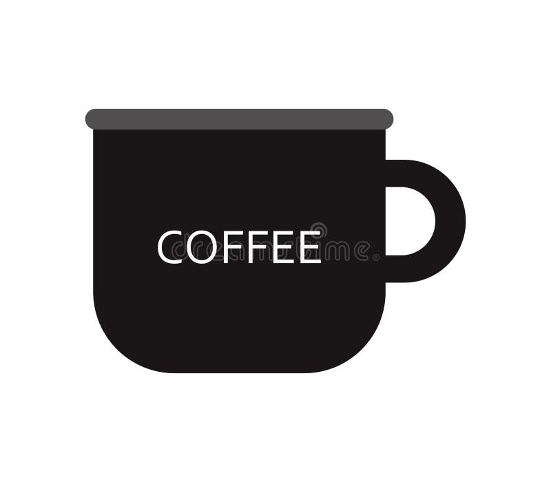 Icon Coffee Mug Illustrated Stock Illustrations – 376 Icon Coffee Mug ...
