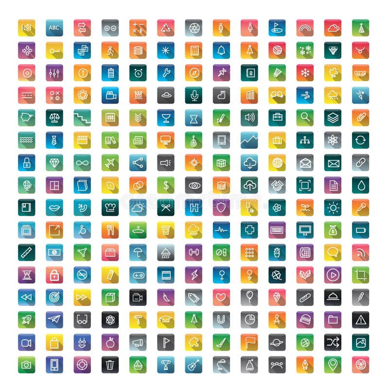 Universal Global Application Icon Stock Illustrations – 254 Universal ...