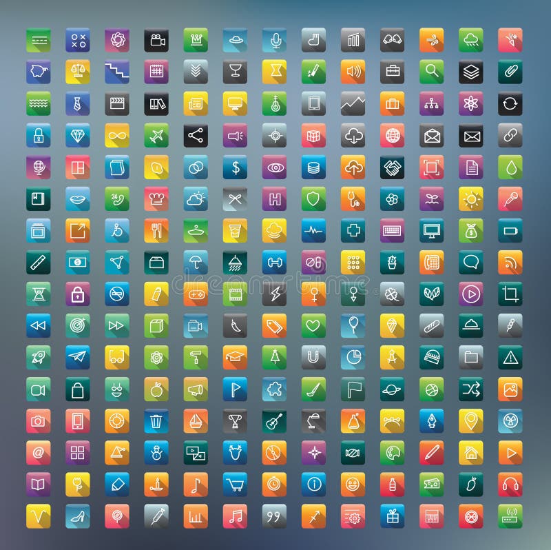 Universal Global Application Icon Stock Illustrations – 254 Universal ...