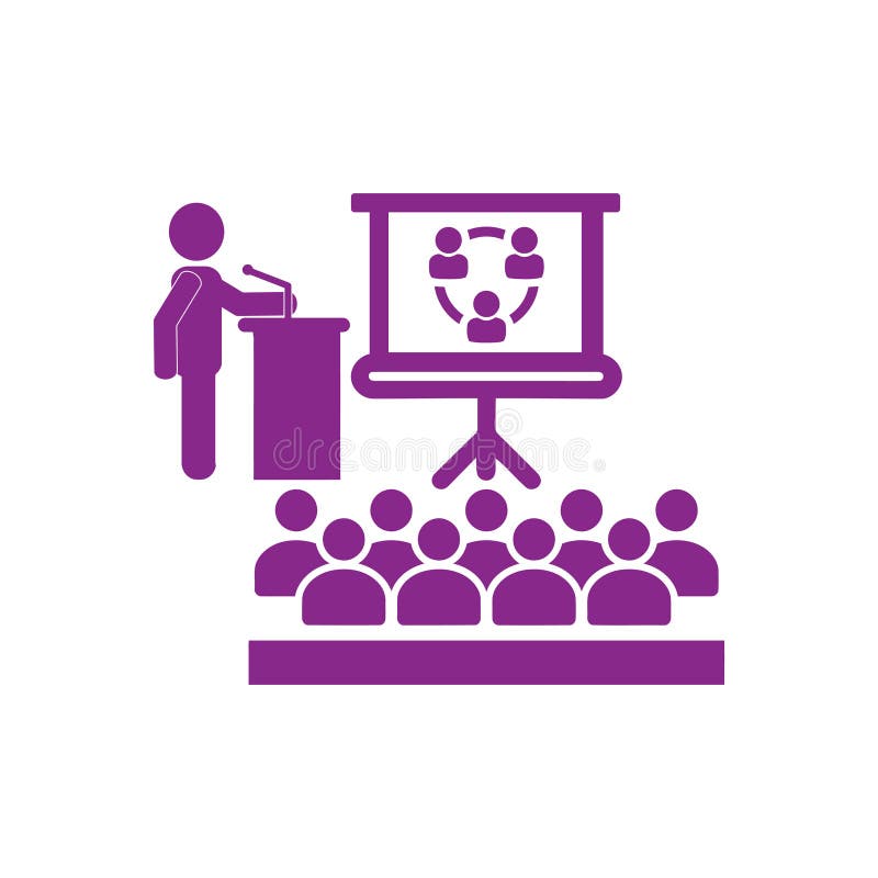 Meeting Icon Purple Stock Illustrations – 832 Meeting Icon Purple Stock ...