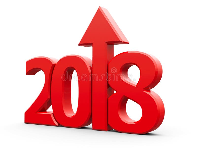 2018 Icon Compact Red With Arrow Stock Illustration - Illustration of ...