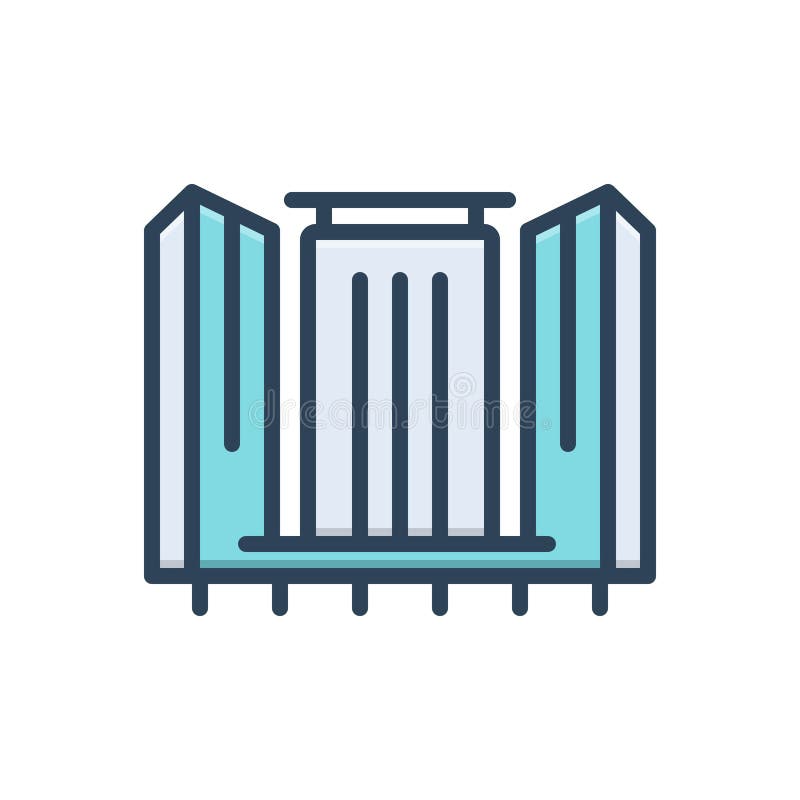 Color Illustration Icon for Company, Corporate and Office Stock Vector ...