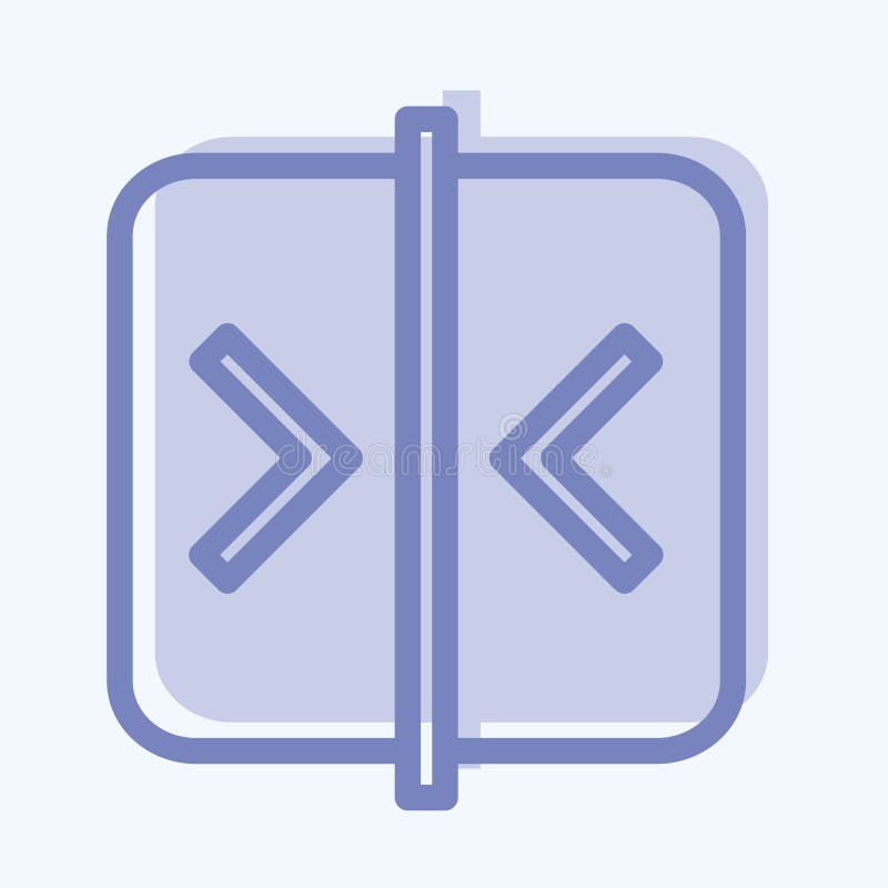 Icon Compare - Flat Style - Simple Illustration,Editable Stroke Stock ...