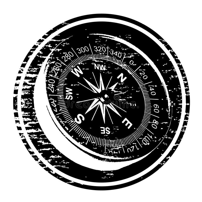 Icon compass stock vector. Illustration of icon, vector - 236113848