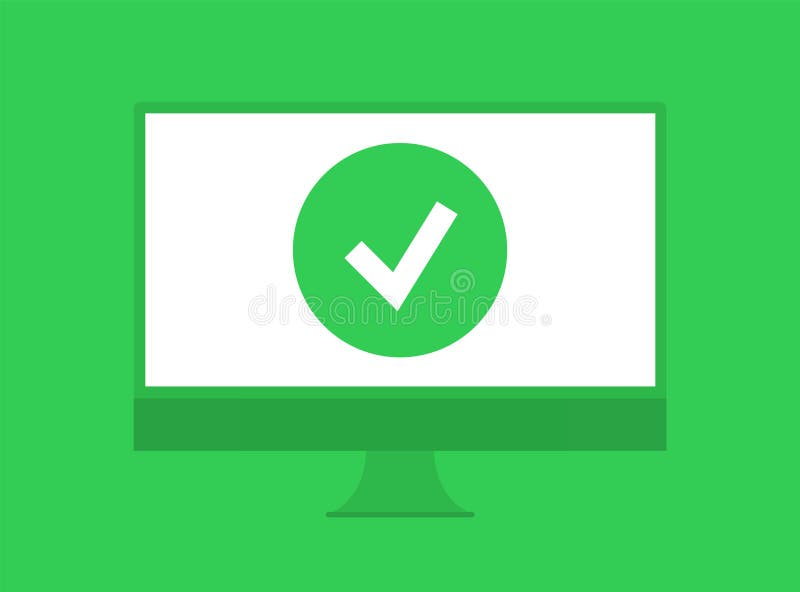 The Icon of a Completed Task. the Verified Notebook Symbol. Completed ...