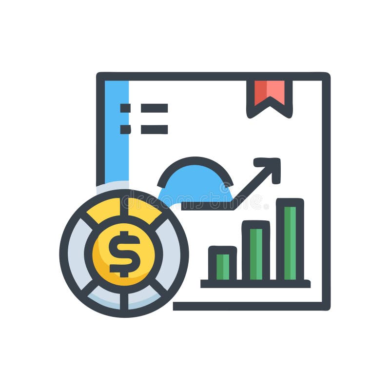 Icon for Comprehensive Financial Performance Indicators Stock Vector ...