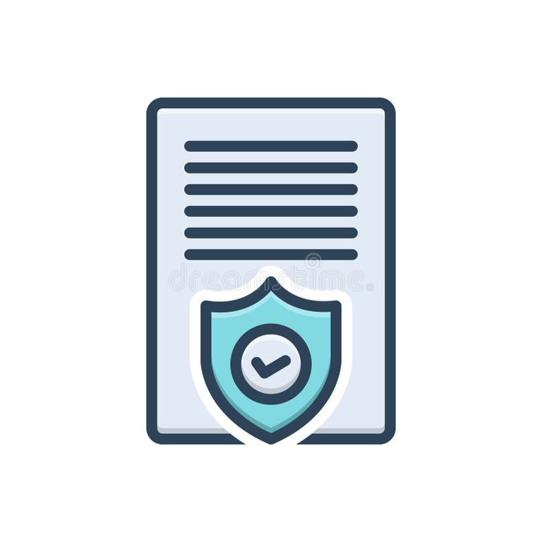 Color Illustration Icon for Consent, Agreement and Agree Stock ...