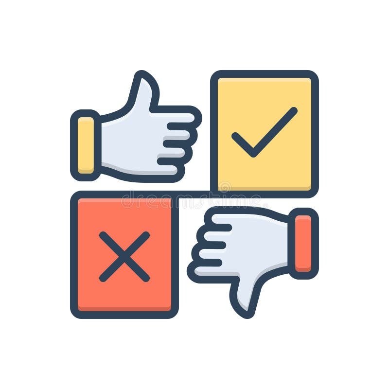 Color Illustration Icon for Consequence, Result and Outcome Stock Vector - Illustration of ...