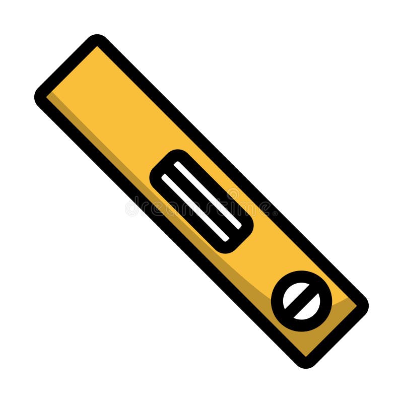 Icon of Construction Level stock vector. Illustration of industry ...