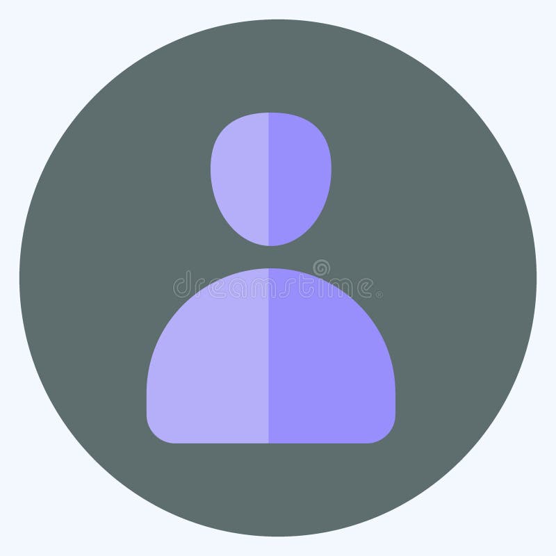 Icon Contacts. Suitable for Mobile Apps Symbol. Flat Style. Simple ...