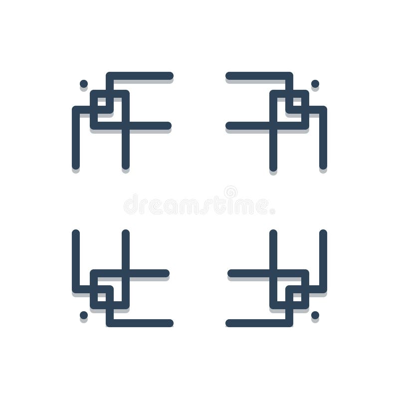 Black Solid Icon for Corner, Angle and Camera Stock Vector ...