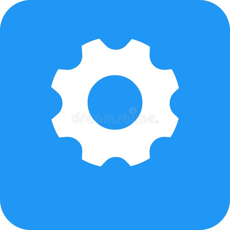 Icon Designed for Symbol of Tools Setting. Stock Illustration ...