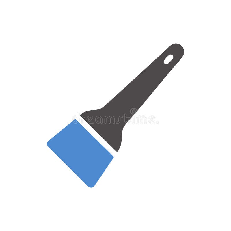 Icon for Creative Paintbrush Use Stock Photo - Illustration of hobby ...