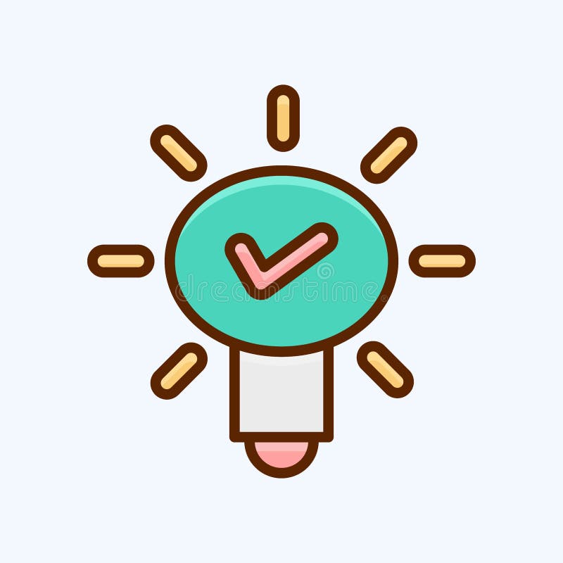 Icon Creativity. Suitable for Startup Symbol. Flat Style. Simple Design ...