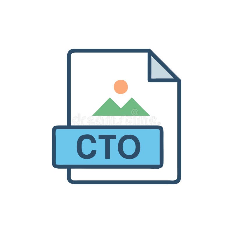 Icon for CTO Leadership Role Stock Photo - Illustration of authority ...