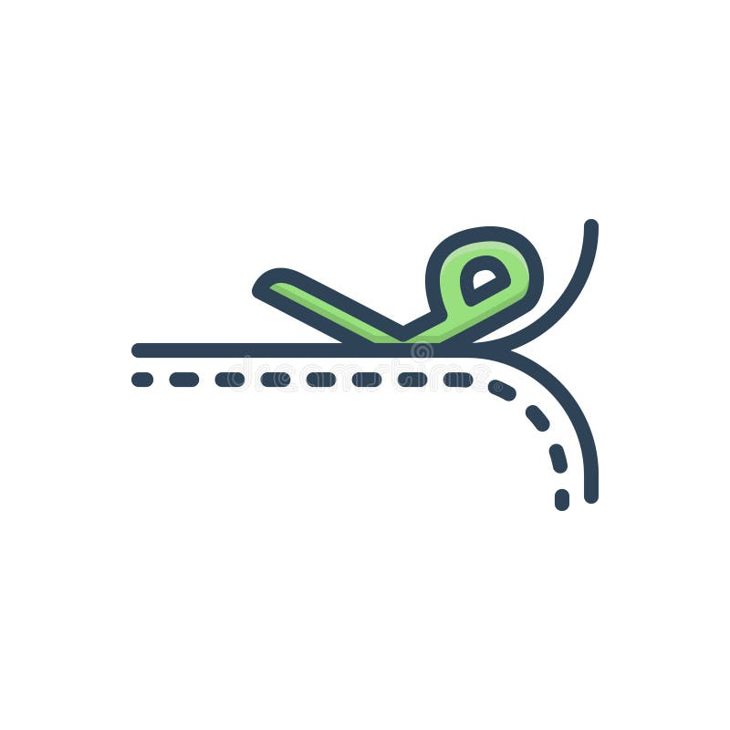 Color Illustration Icon for Cut, Sharp and Separation Stock ...