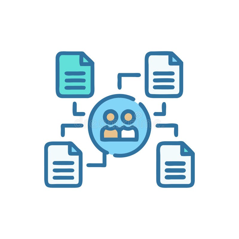 Icon of Data Governance for Policy Compliance Stock Image ...