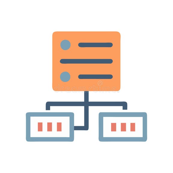 Icon for Data Transfer Packets Stock Vector - Illustration of techicon ...