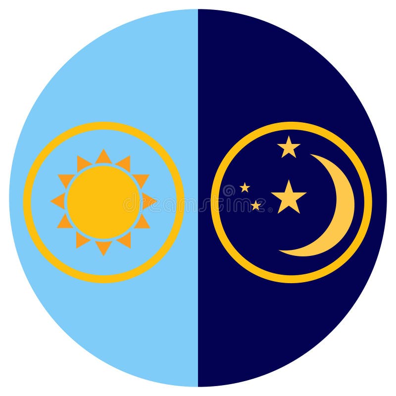 Day Night Icon Stock Illustrations – 18,846 Day Night Icon Stock ...