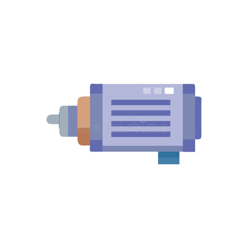 Icon of DC Brushless Motor for Industrial Use Stock Image ...