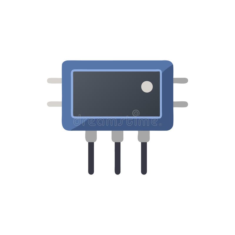 Icon of DC Voltage Regulator for Power Systems Stock Illustration ...