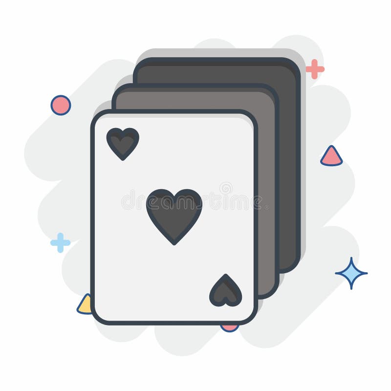 Icon Deck. Related To Magic Symbol. Comic Style. Simple Design Editable ...