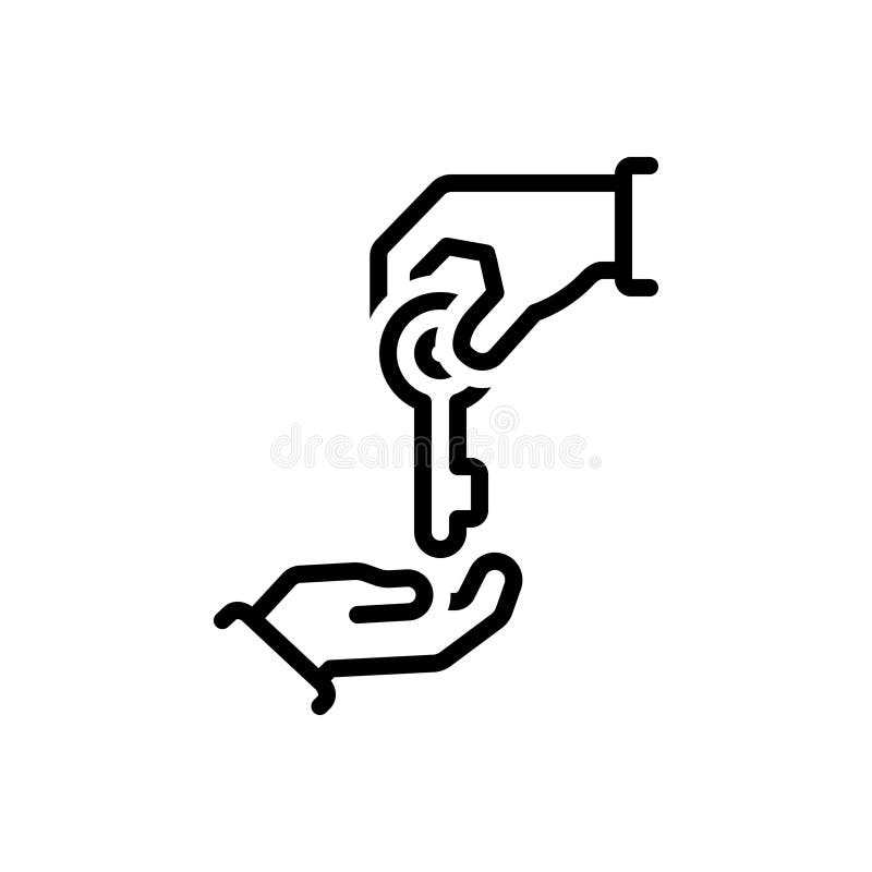 Handover Key Icon Stock Illustrations – 175 Handover Key Icon Stock ...