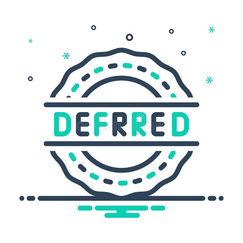 Deferredpostpone Stock Illustrations – 3 Deferredpostpone Stock ...