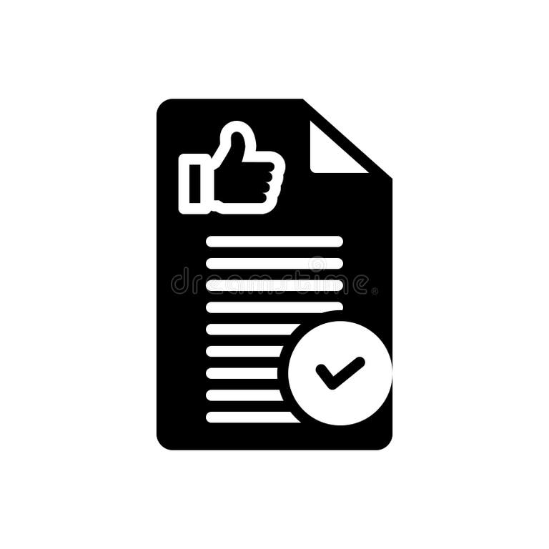 Black Solid Icon for Definitely, Absolutely and Fully Stock Vector ...