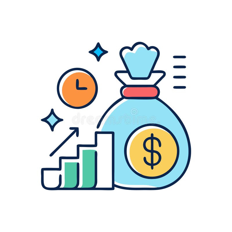Dynamic Capital Budgeting Icon Stock Vector - Illustration of budgeting ...