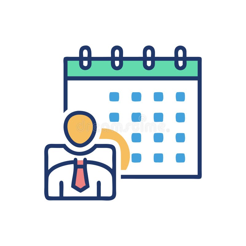 Dynamic Corporate Event Planning Icon Stock Vector - Illustration of ...