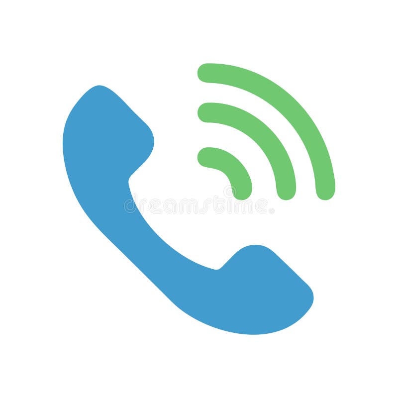 Icon for Phone Call Waves stock vector. Illustration of technology ...