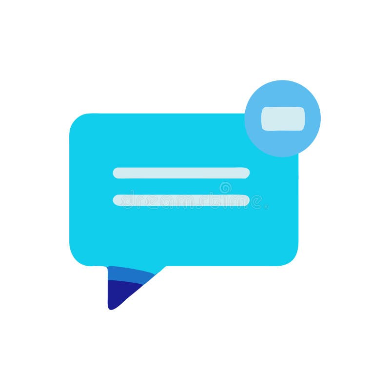 Icon Representing New Message Alerts Stock Vector - Illustration of ...