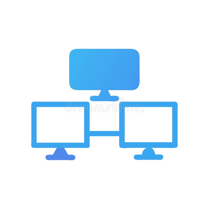 Icon for Sharing Screens stock vector. Illustration of service - 353378972