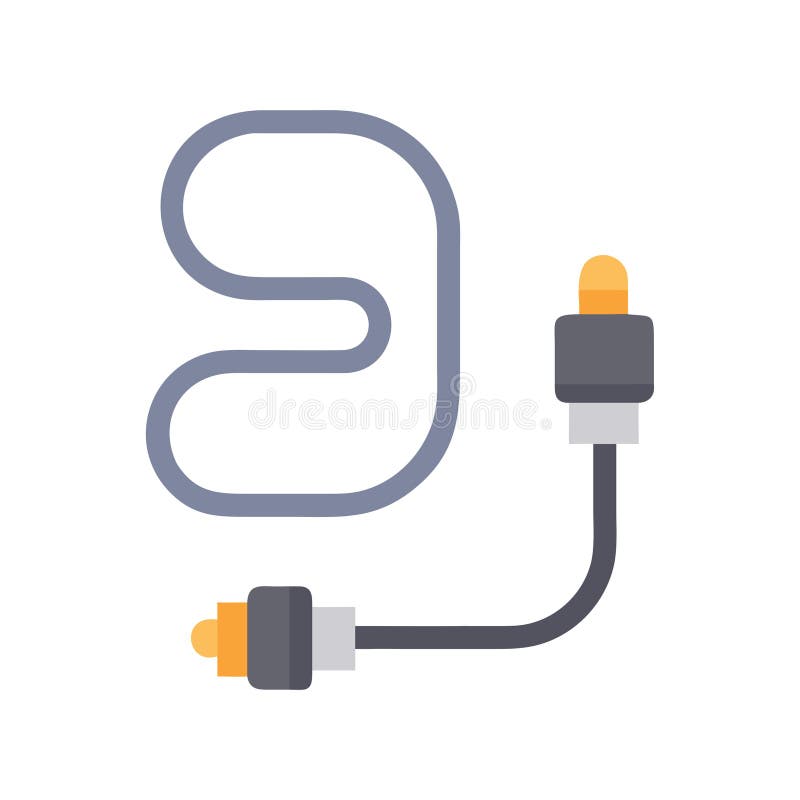 Icon for Wired Communication Connections Stock Vector - Illustration of ...