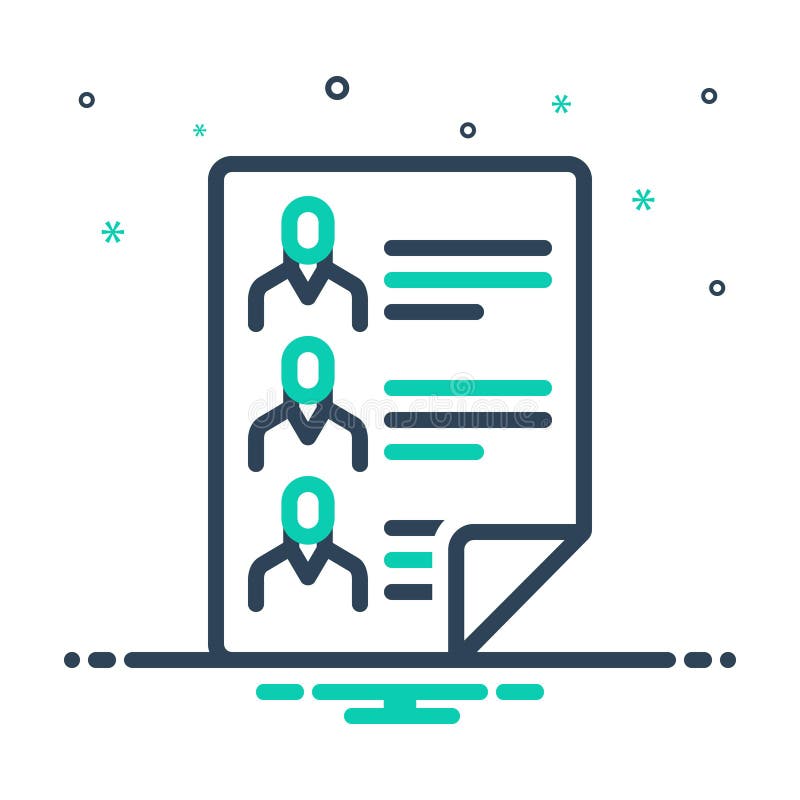 Mix Icon for Details, Data and Information Stock Vector - Illustration ...