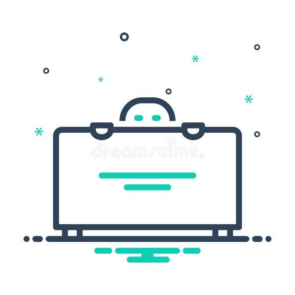 Mix Icon for Disappear, Annulment and Evanescence Stock Vector ...