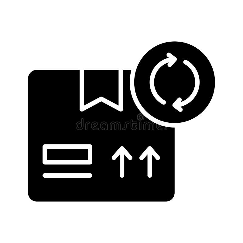 An Icon with Dispatched Package and Opposite Direction Arrows Showing ...
