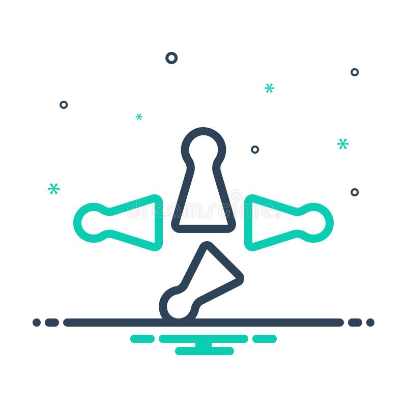 Mix Icon for Dominant, Game and Ludo Stock Vector - Illustration of ...