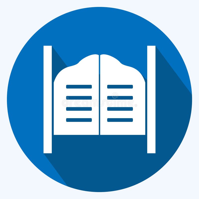 Icon Doors. Suitable for Wild West Symbol. Long Shadow Style. Simple ...