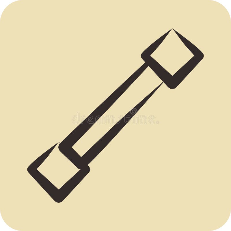 Icon Draw Line. Related To Graphic Design Tools Symbol Stock ...