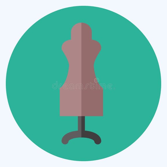 Icon Dummy. Suitable for Tailor Symbol. Flat Style. Simple Design ...