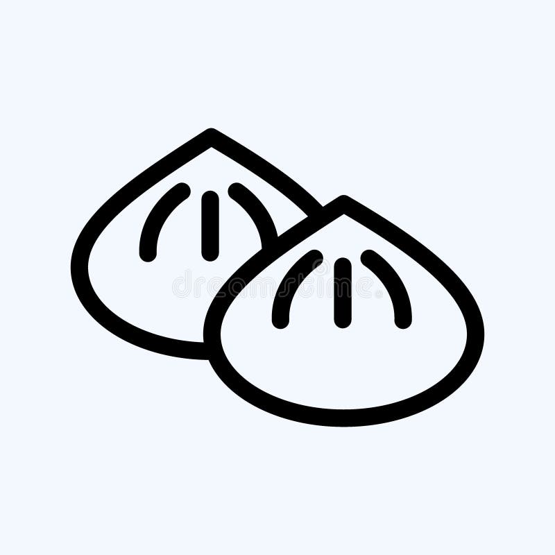 Chinese Dumpling Line Drawing Stock Illustrations – 266 Chinese ...