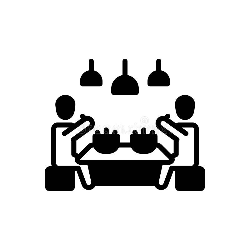 Eat Eating Restaurant and CafÃ© Person Outline Icon, Logo, Vector Stock ...