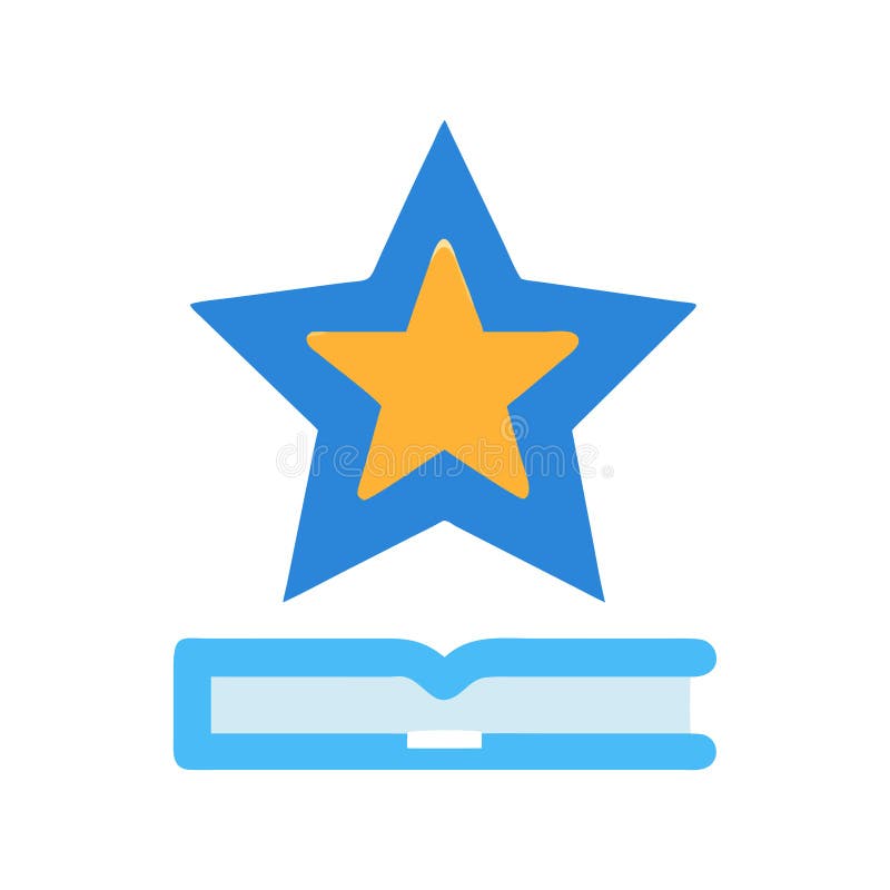 Icon for Educational Star Recognition Stock Vector - Illustration of ...