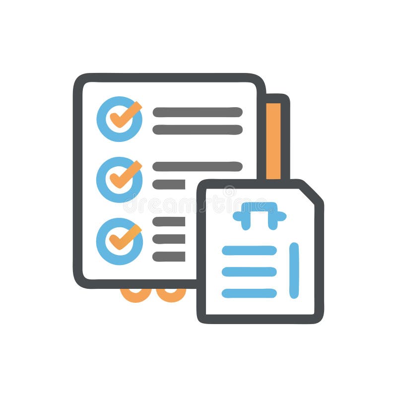 Icon for Educational Study Goals Stock Vector - Illustration of ...